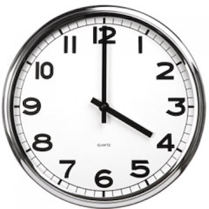 Closing at 4pm on December 31st, 2014